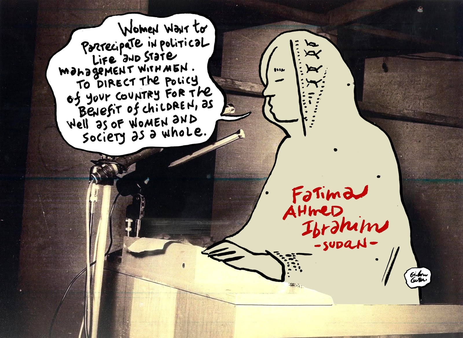 Fatima Ahmed Ibrahim, féministe, communiste et musulmane – ESMA – Paris 1