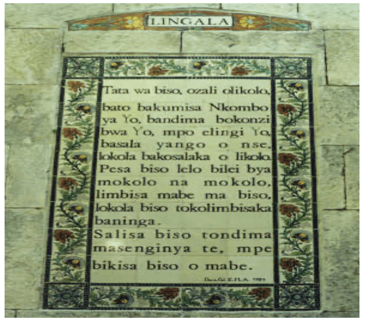 Le lingala : Une langue régionalisée ? – ESMA – Paris 1